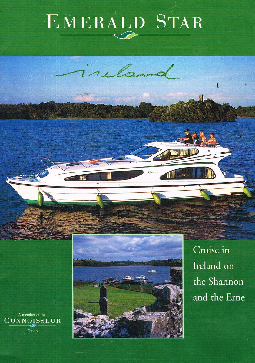 Emerald Star Ireland brochure/magazine: Cruise in Ireland on the Shann ...
