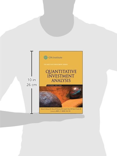 Quantitative Investment Analysis (CFA Institute Investment Series ...